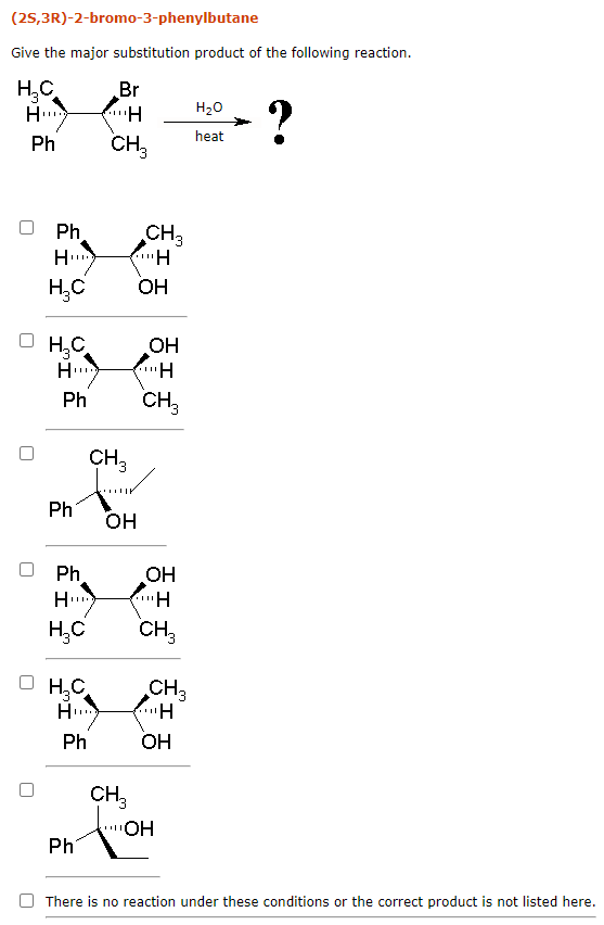 Solved (2s,3R)-2-bromo-3-phenylbutane Give the major | Chegg.com
