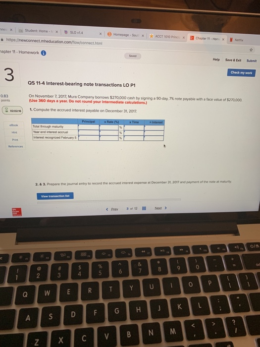 Solved nes x Student: Home-xSLO vt.4 apter 11 - Homework | Chegg.com