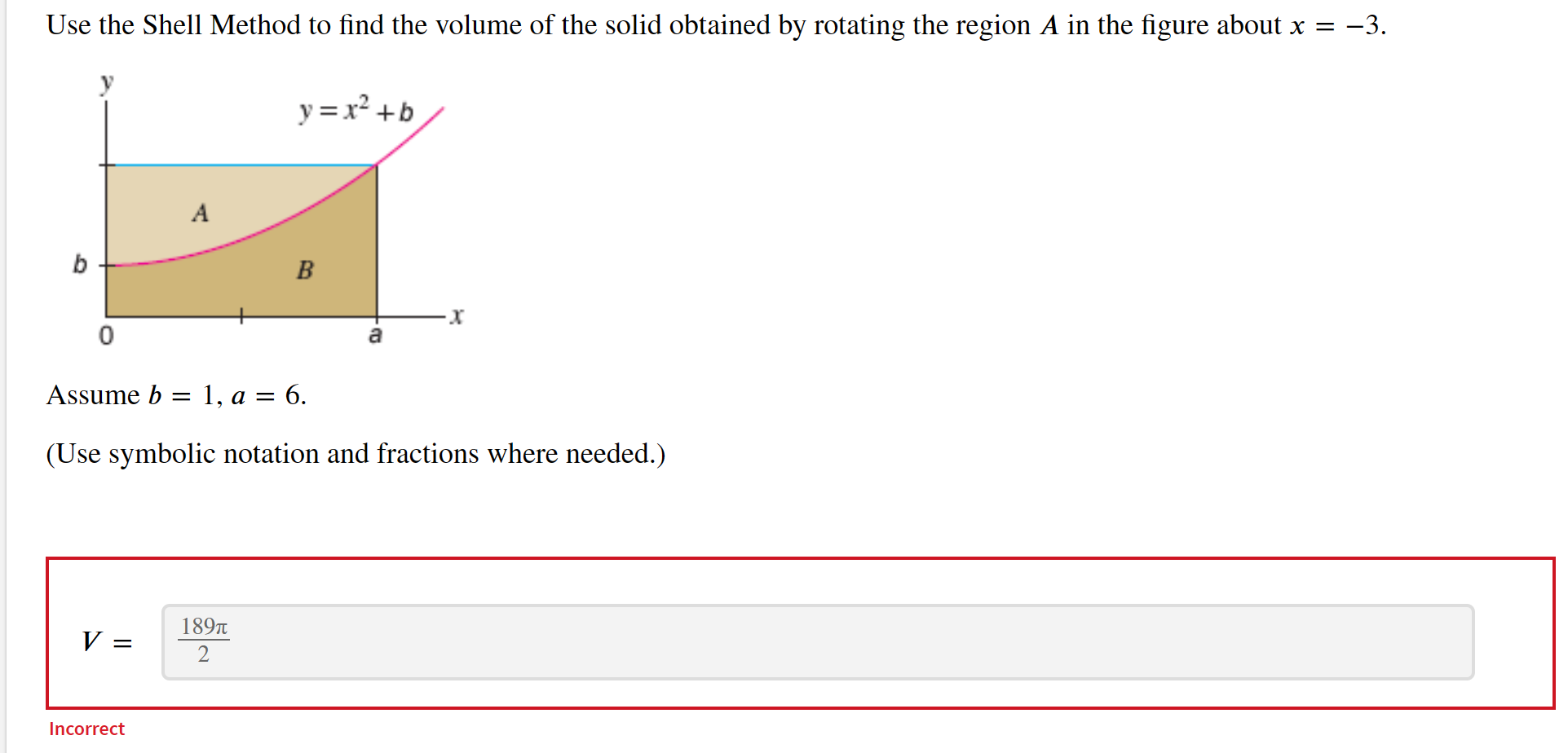 Solved Use the Shell Method to find the volume of the solid | Chegg.com