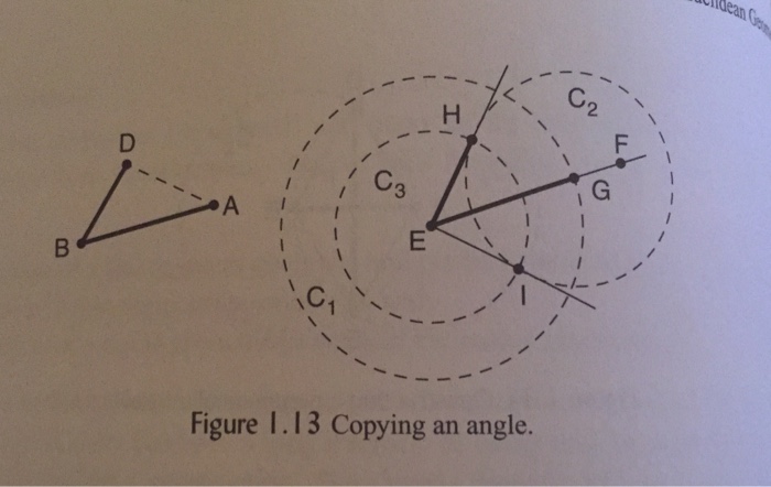 Solved .1.4.8 Given AABC and segment DE, explain how to | Chegg.com