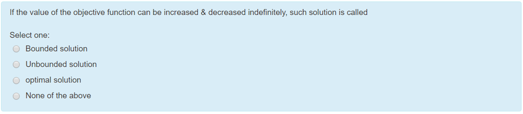 Solved If the value of the objective function can be | Chegg.com
