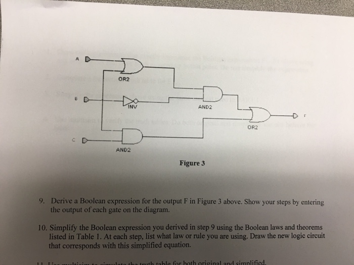 Solved Derive a Boolean expression for the output F in | Chegg.com