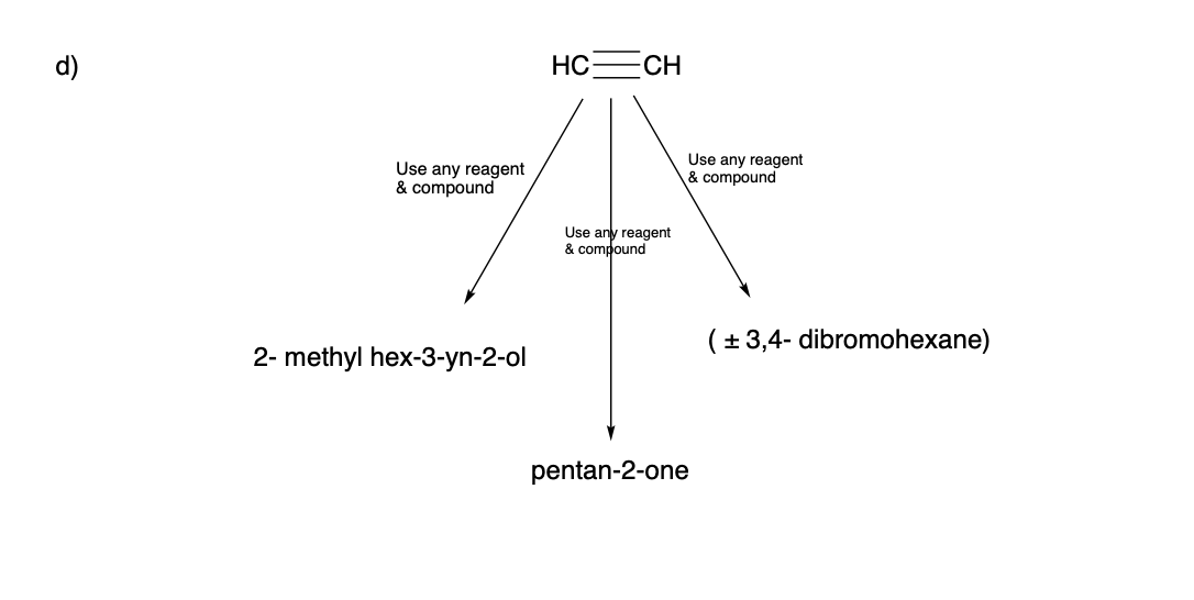 Solved d) pentan-2-one | Chegg.com