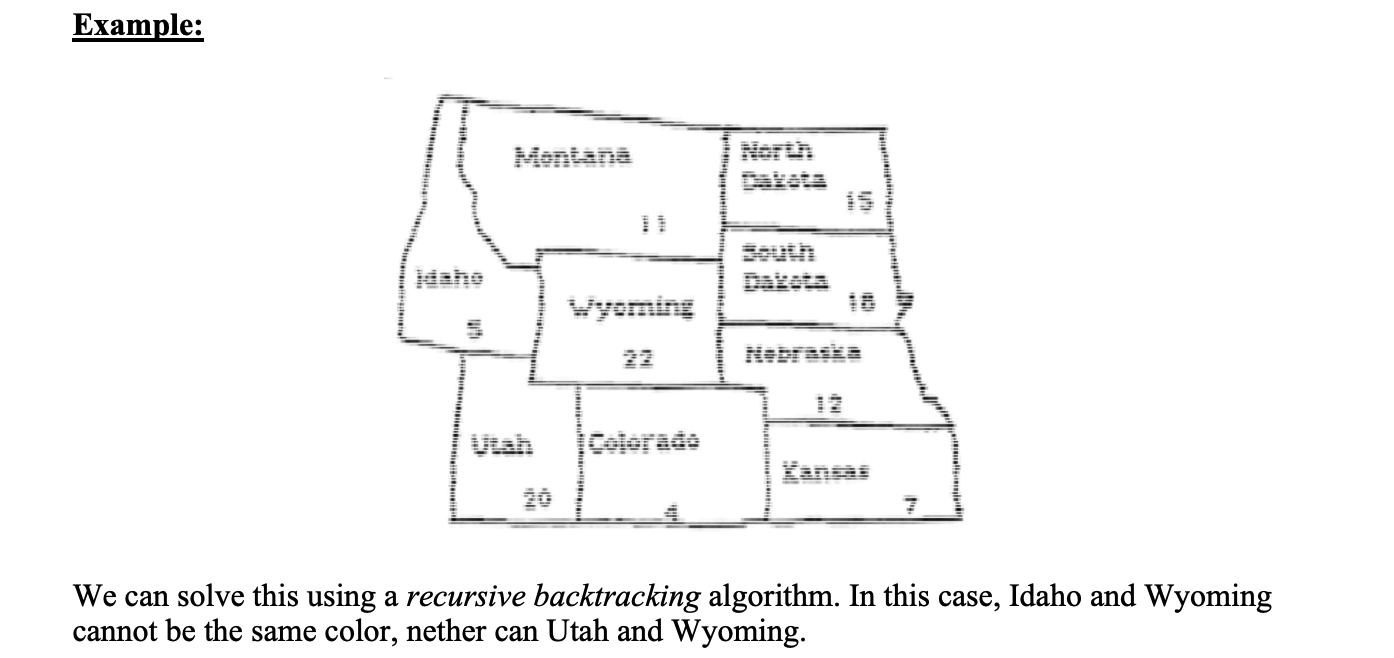 Solved JAVA PROBLEM: Overview: Given a map of territories | Chegg.com