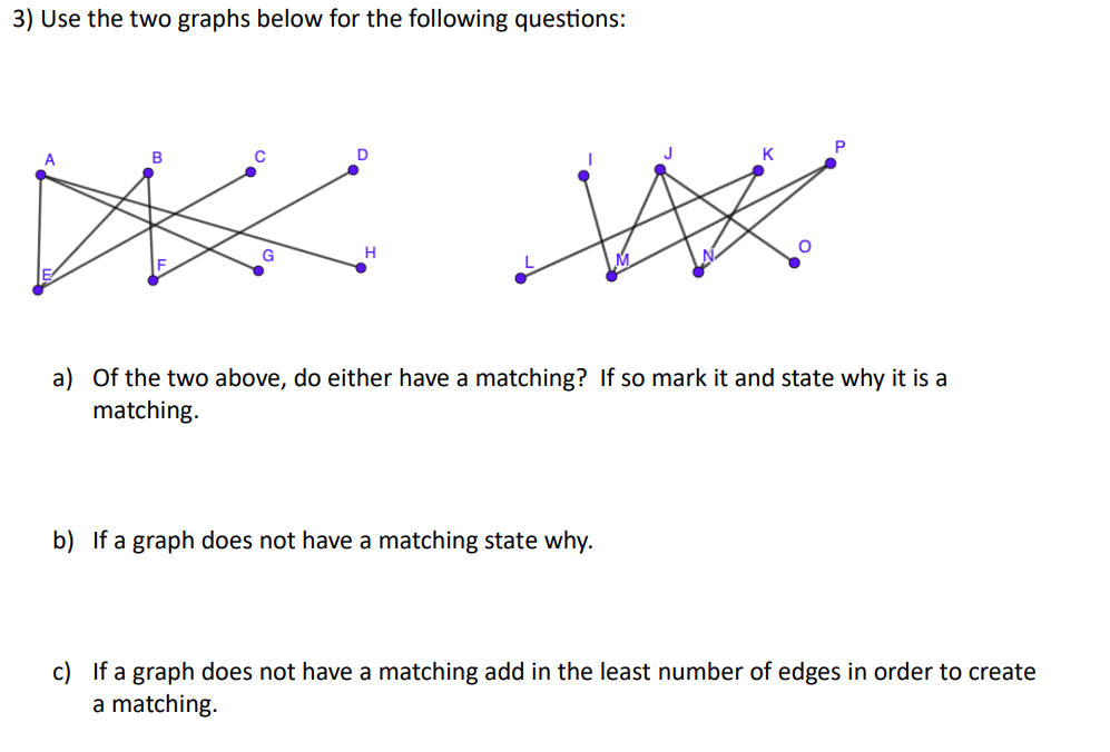 Solved Use the two graphs below for the following | Chegg.com