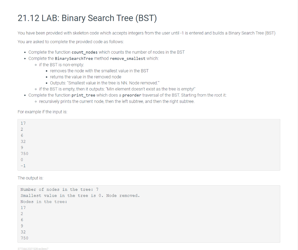 Solved You have been provided with skeleton code which | Chegg.com