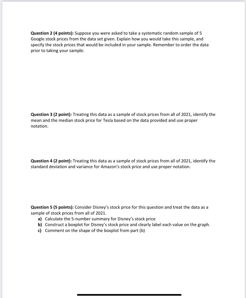 Solved Overview: For this part of the course project, you | Chegg.com