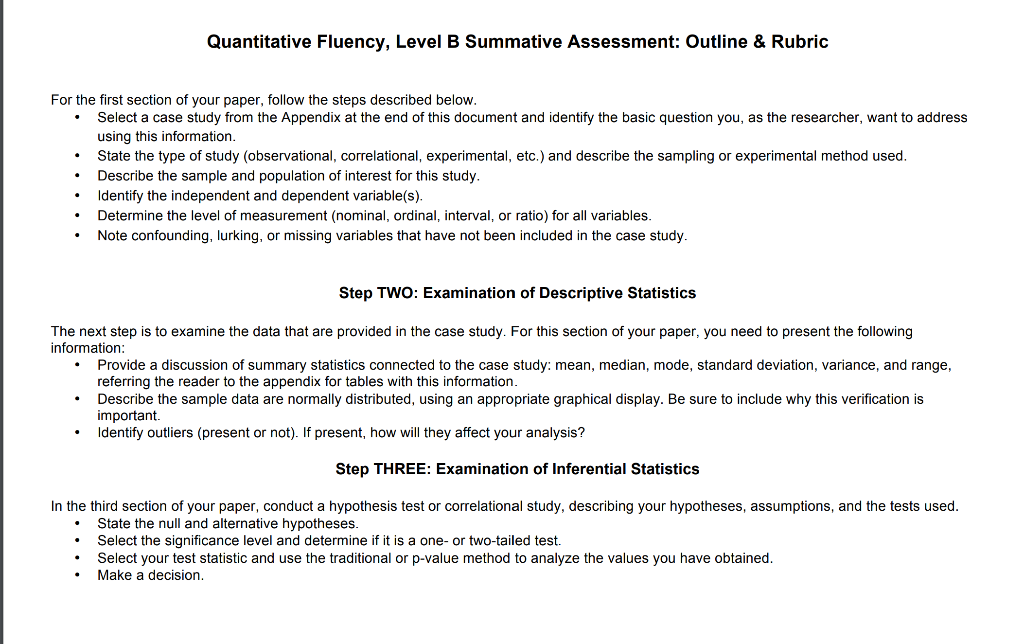 For the first section of your paper, follow the steps | Chegg.com