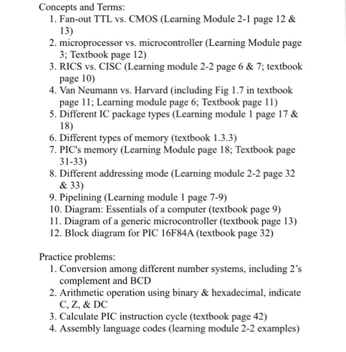 Solved Concepts and Terms: 1. Fan-out TTL vs. CMOS (Learning | Chegg.com