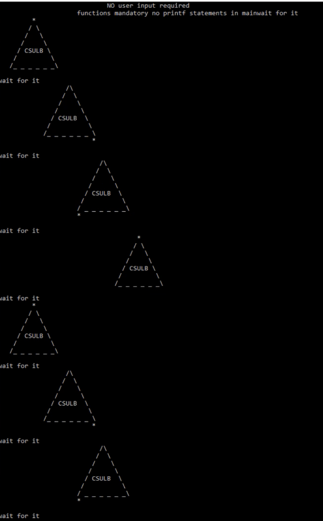 With C : CSULB logo inside the pyramid, Pyramid | Chegg.com