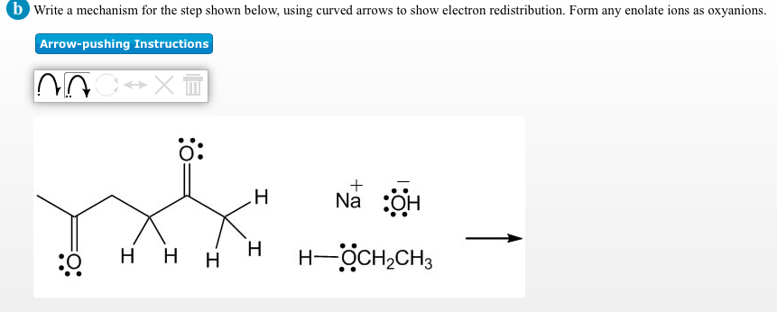 Solved b Write a mechanism for the step shown below, using | Chegg.com