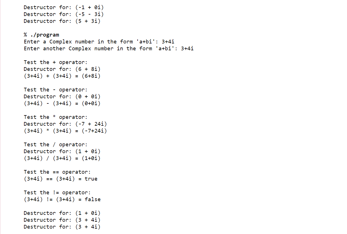 Solved Assignment 20∼ jective - Build off of the Complex | Chegg.com