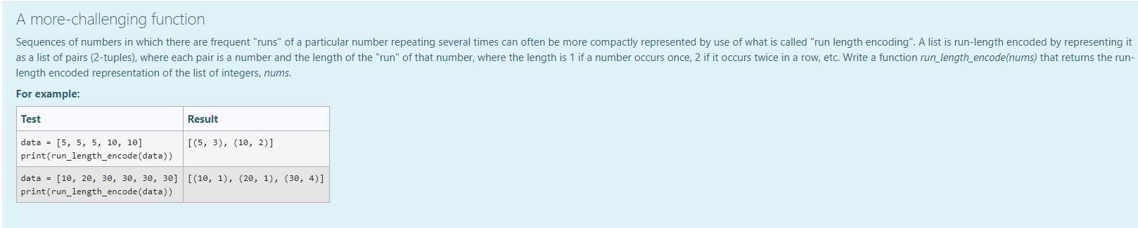 Solved A more-challenging function Sequences of numbers in | Chegg.com