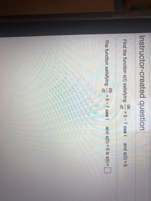 Solved Instructor-created question Find the function | Chegg.com