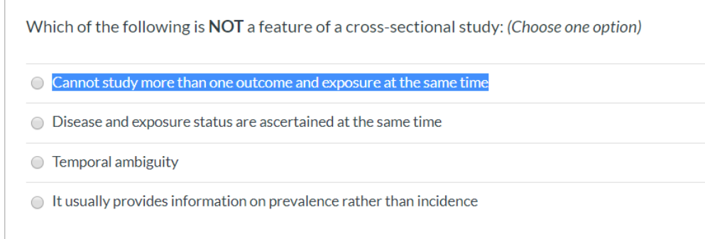 Solved A cohort study differs from a case-control study in | Chegg.com
