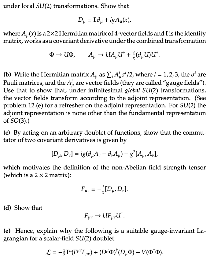 Solved 46. This problem will very briefly introduce the idea | Chegg.com