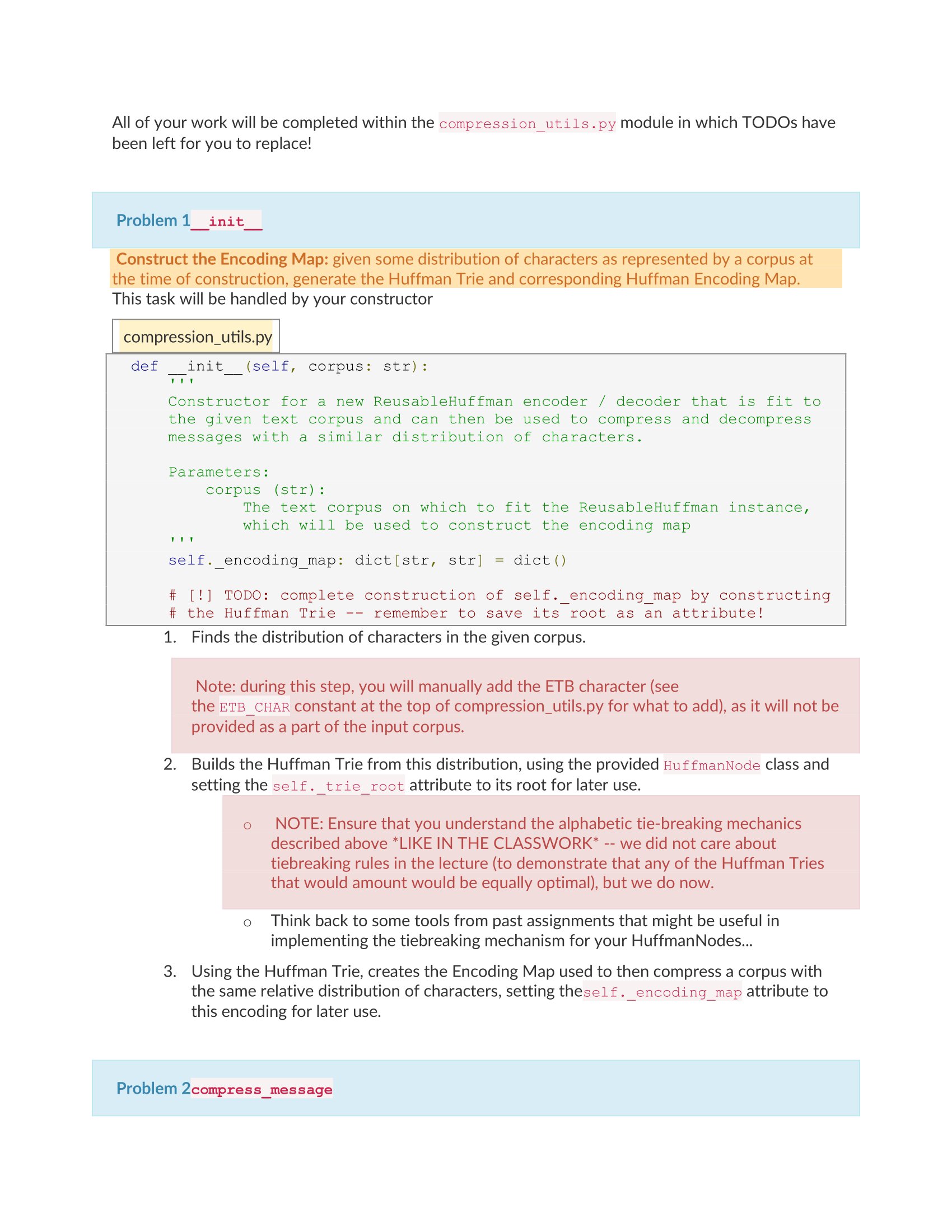 Solved Homework 4 - Huff and Puff In particular, you will | Chegg.com