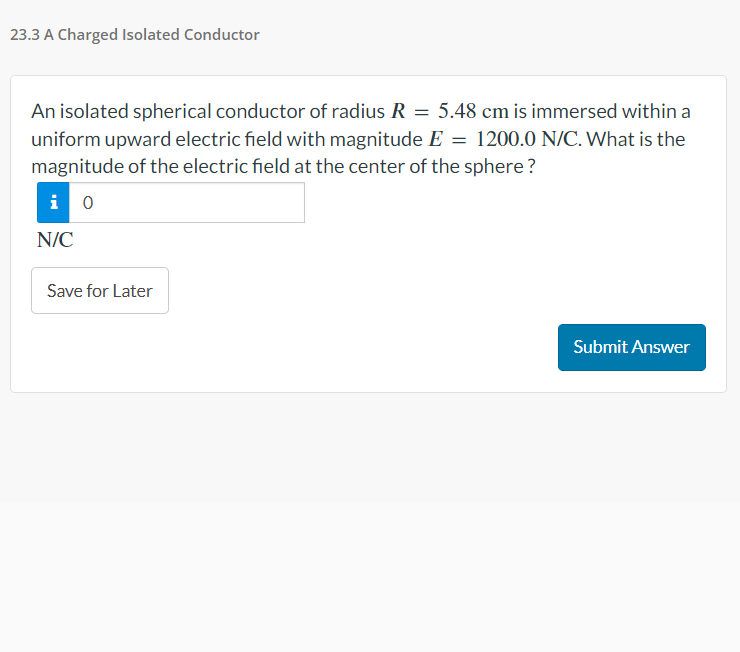 Solved 23.3 A Charged Isolated Conductor An isolated | Chegg.com Solved 23.3 A Charged Isolated Conductor An isolated | Chegg.com