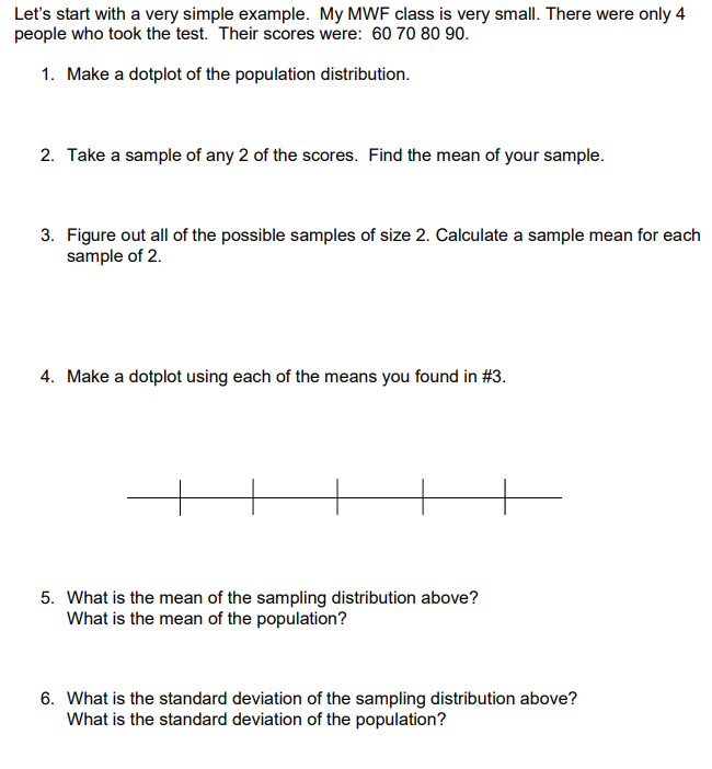 Solved Let's start with a very simple example. My MWF class | Chegg.com