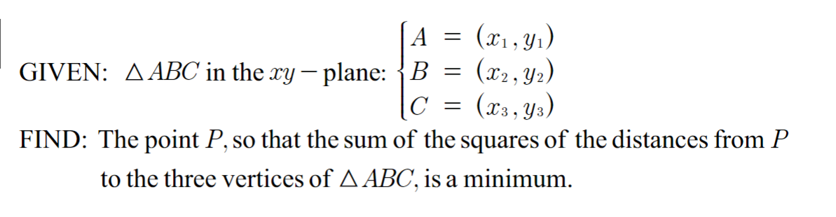 Solved GIVEN: ABC in the xy-plane: | Chegg.com