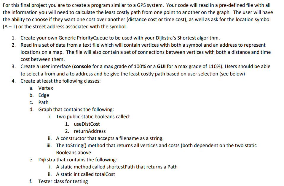 Need help in Java! It doesn't need to create a | Chegg.com