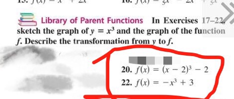 Solved Library of Parent Functions In Exercises 17-224 | Chegg.com