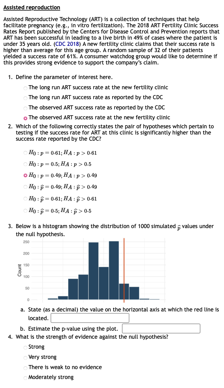 Solved Assisted reproductionAssisted Reproductive Technology | Chegg.com
