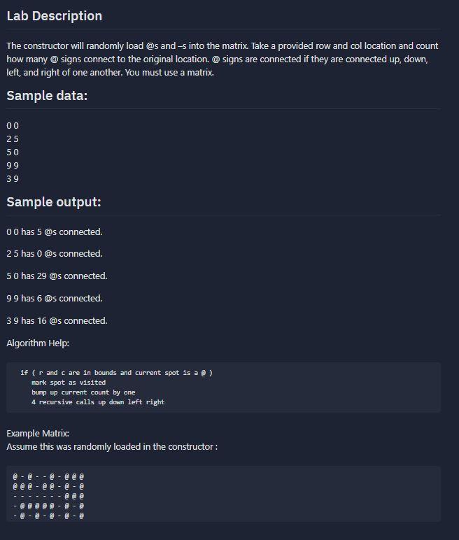 Solved Lab Description The constructor will randomly load @s | Chegg.com
