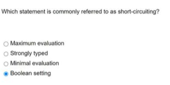 Solved Which statement is commonly referred to as | Chegg.com