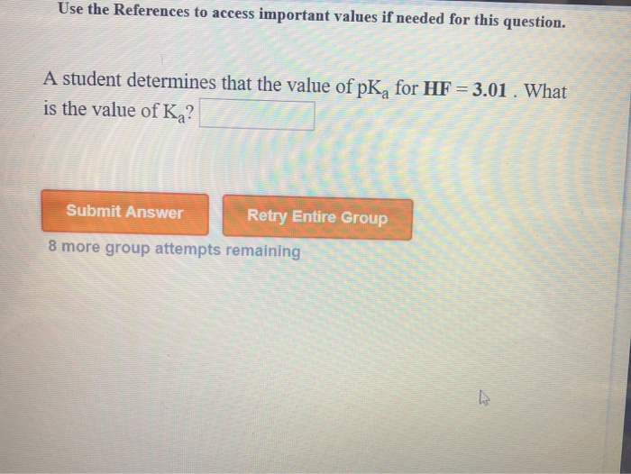 Solved A student determines that the value of Ka for HNO2 | Chegg.com