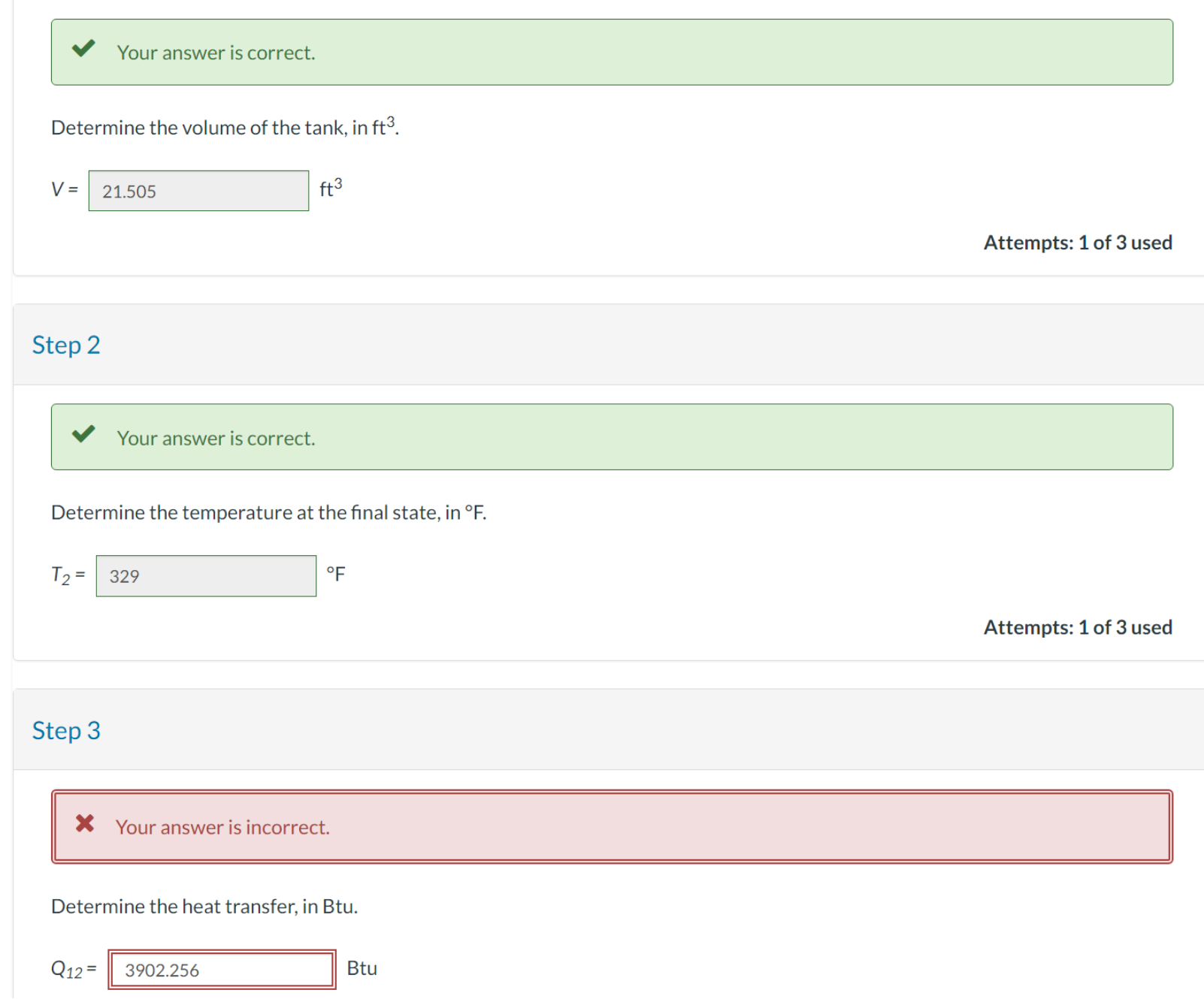 Solved A closed, rigid tank is filled with water. Initially, | Chegg.com