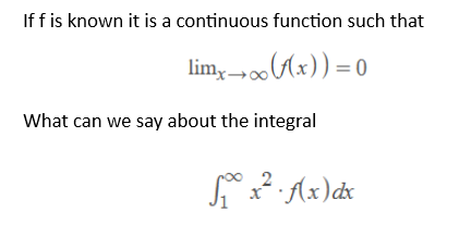 Solved Iff is known it is a continuous function such that | Chegg.com