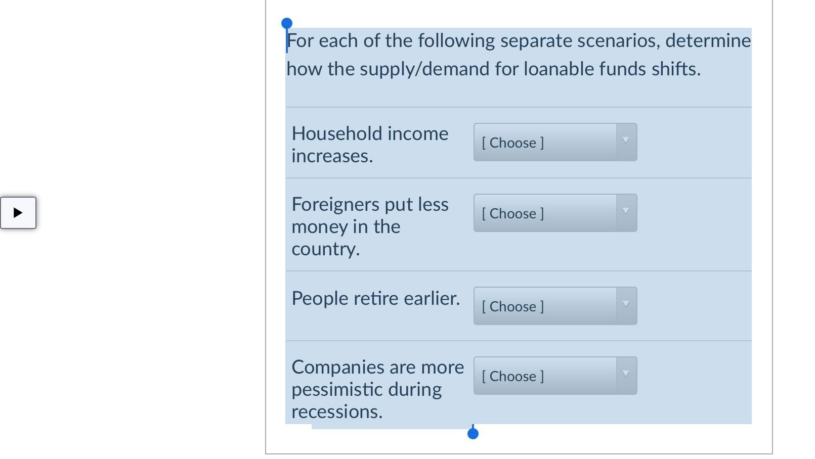 Solved For each of the following separate scenarios, | Chegg.com