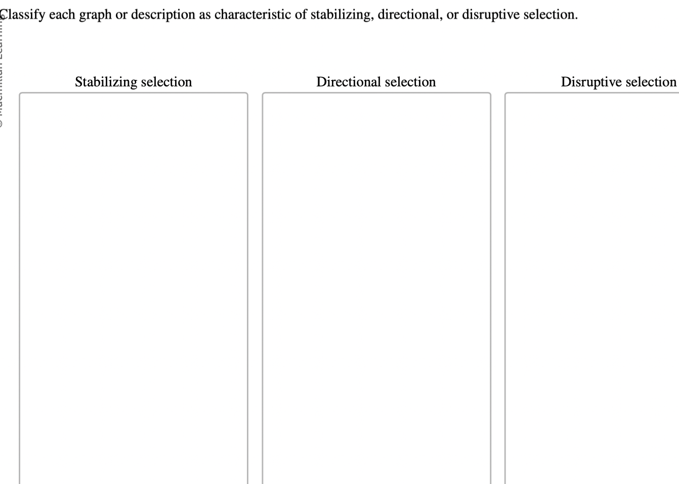 Solved lassify each graph or description as characteristic | Chegg.com