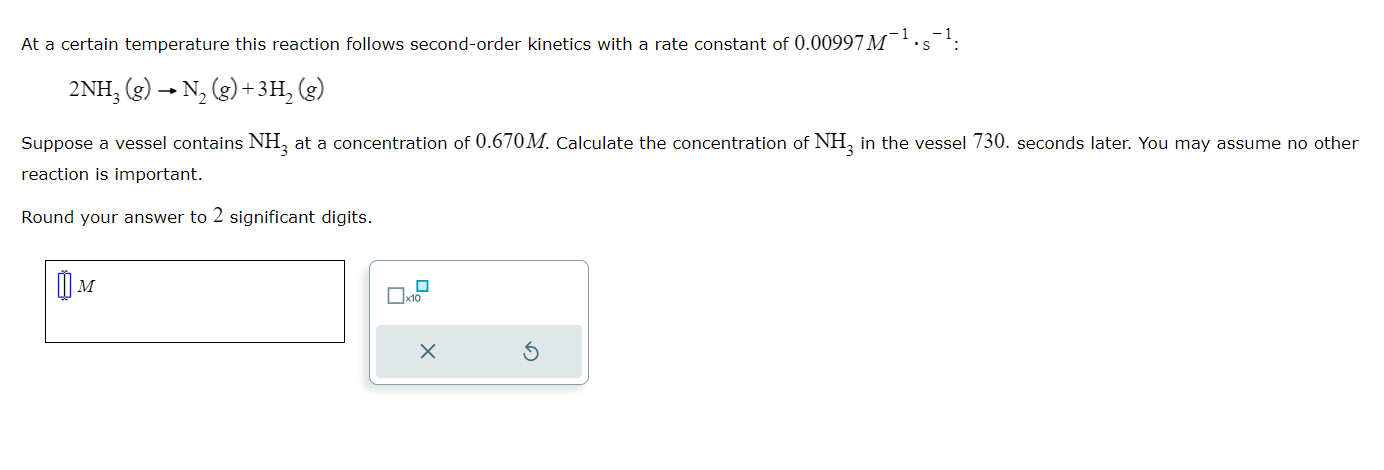 Solved \\[ 2 \\mathrm{NH}_{3}(g) \\rightarrow | Chegg.com