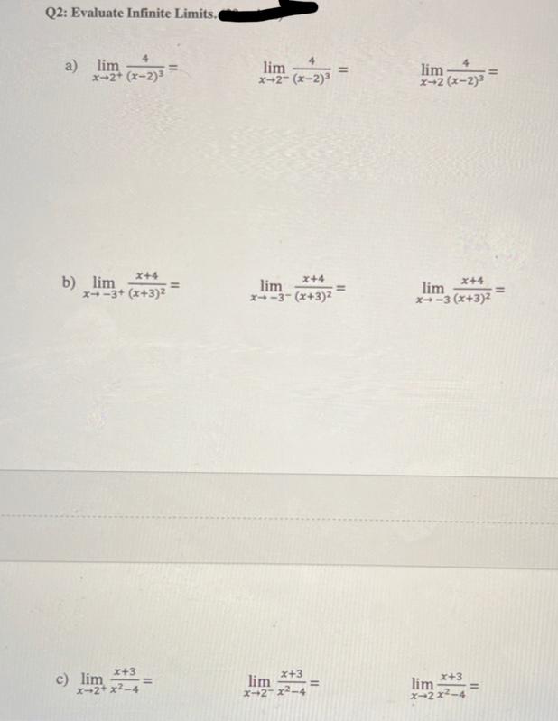 Solved limx→2+(x−2)34=limx→2−(x−2)34=limx→2(x−2)34= | Chegg.com
