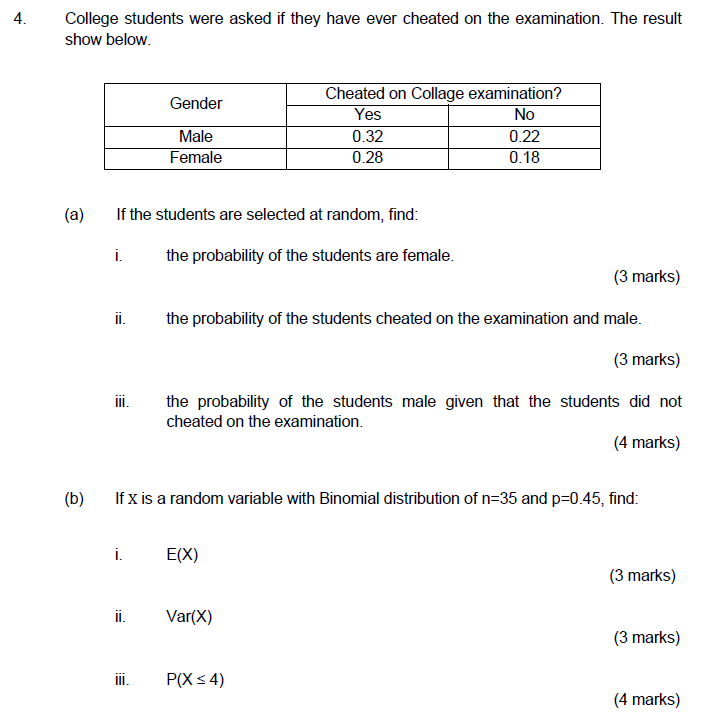 Solved *This question is from "Statistics & | Chegg.com