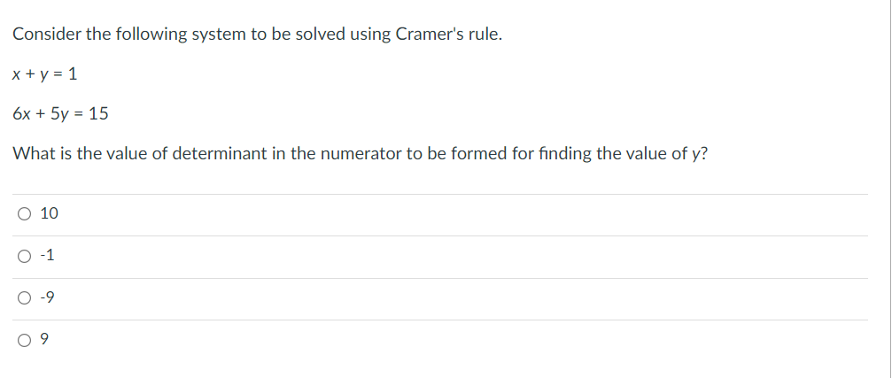 Solved Consider the following system to be solved using | Chegg.com