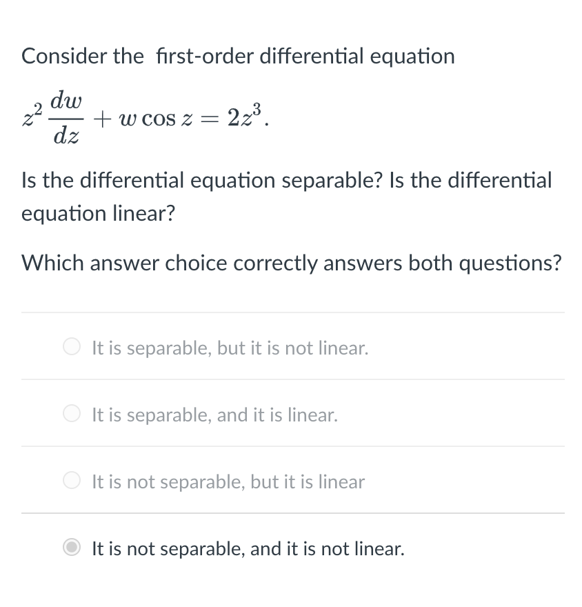 Solved Consider the first-order differential equation | Chegg.com