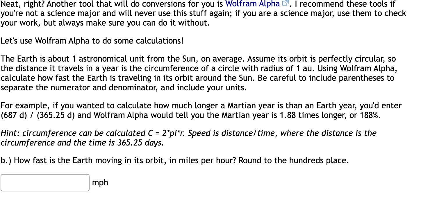 Solved Neat, right? Another tool that will do conversions | Chegg.com