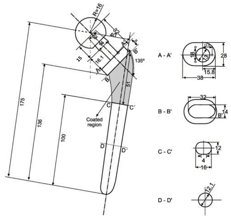Solved Detail and Assembly Engineering Drawing of a Hip | Chegg.com