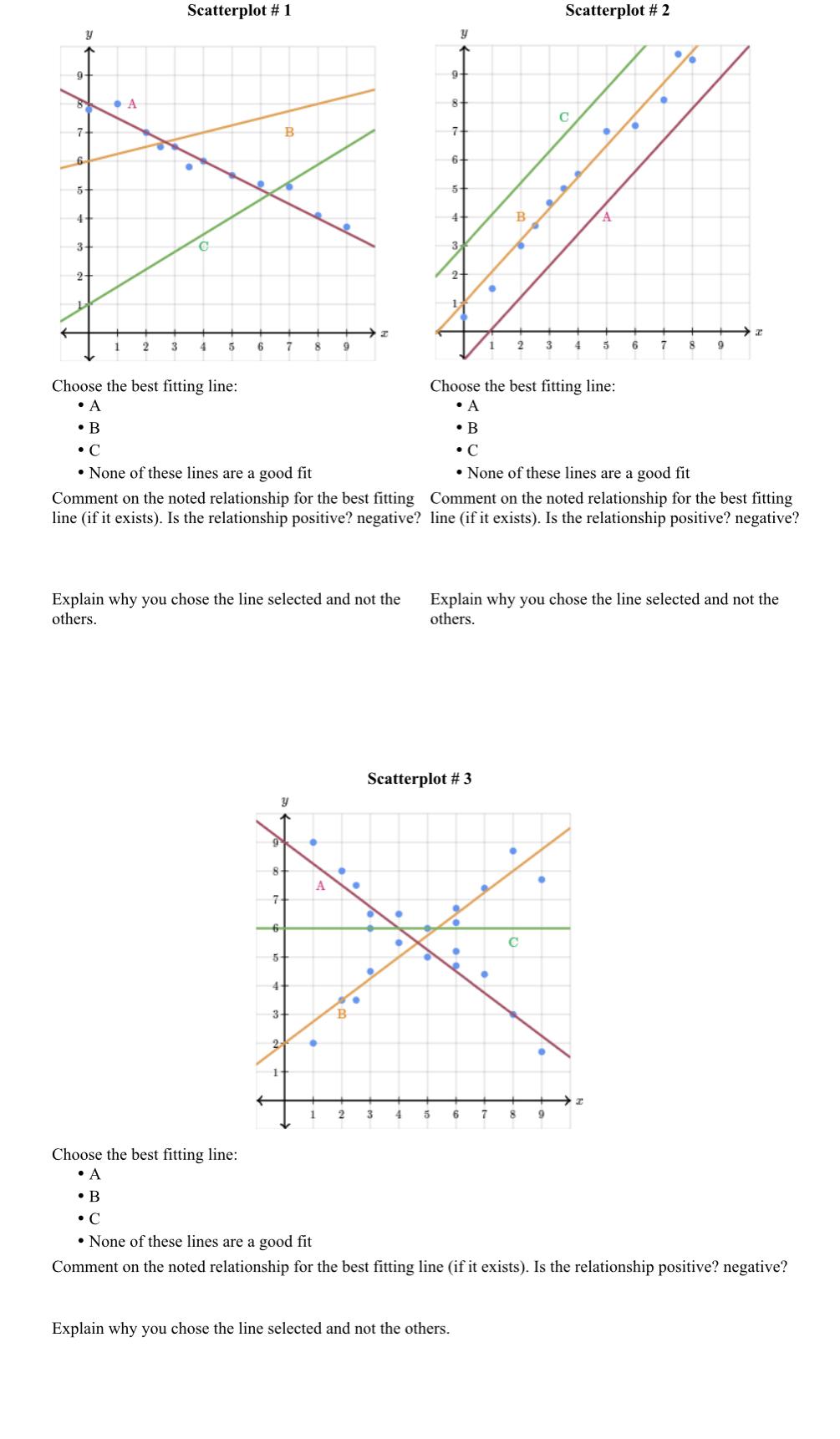 Solved Scatterplot # 1 Scatterplot # 2 Y y 9 9 8 • А 8 7 B 7 | Chegg.com Solved Scatterplot # 1 Scatterplot # 2 Y y 9 9 8 • А 8 7 B 7 | Chegg.com