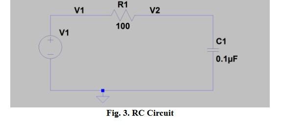Solved 2. Simulate in LTSPICE the RC Circuit shown in Figure | Chegg.com