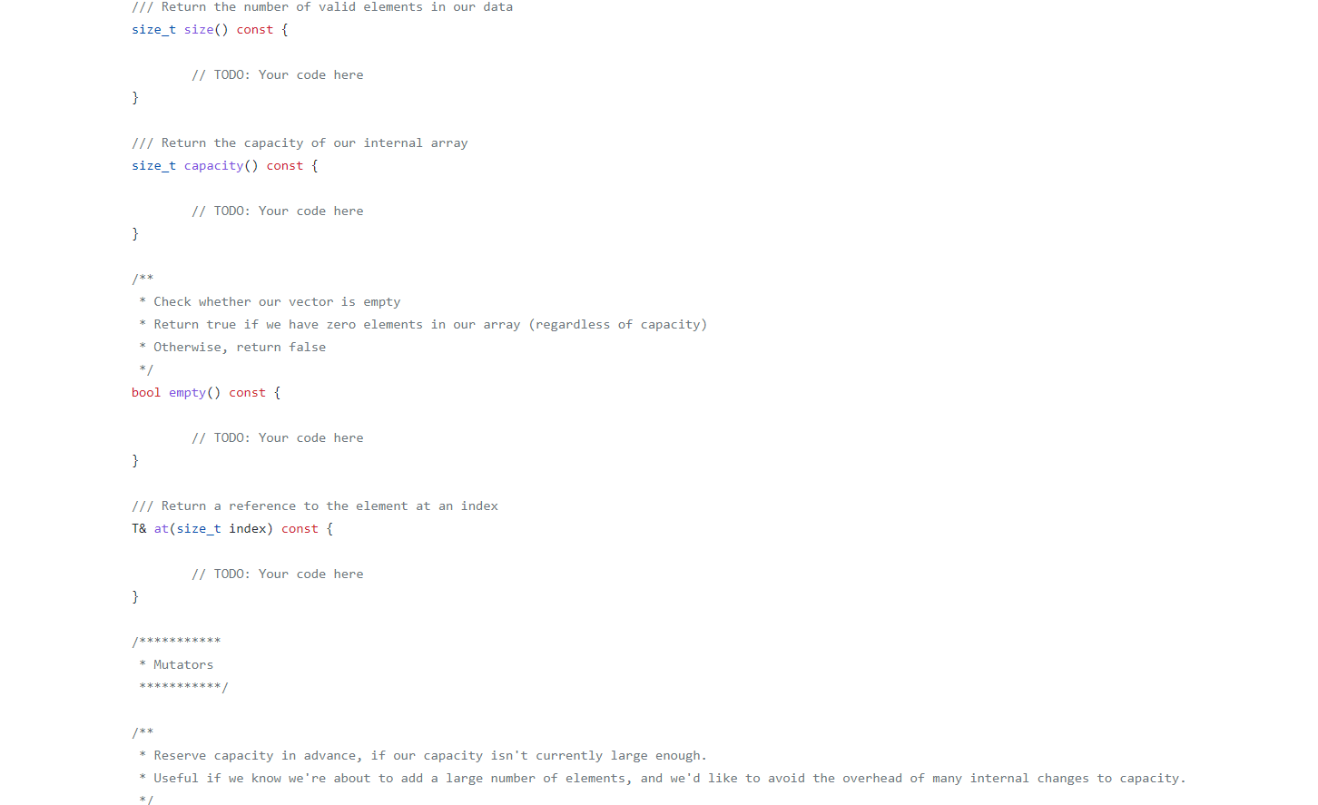 Solved Please help me. In this project, you'll implement a | Chegg.com