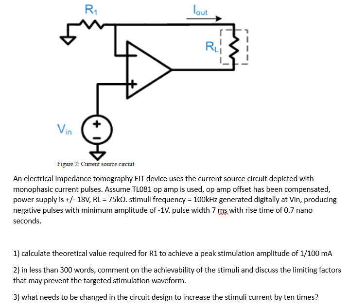 Solved An electrical impedance tomography EIT device uses | Chegg.com
