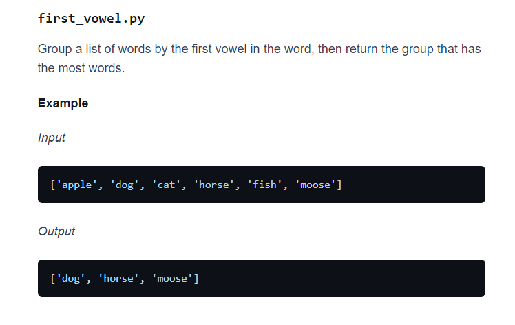 Solved last_letter.py For a given list of words, group the | Chegg.com