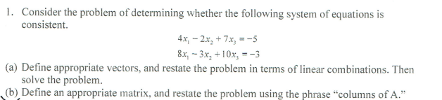 Solved Consider the problem of determining whether the | Chegg.com