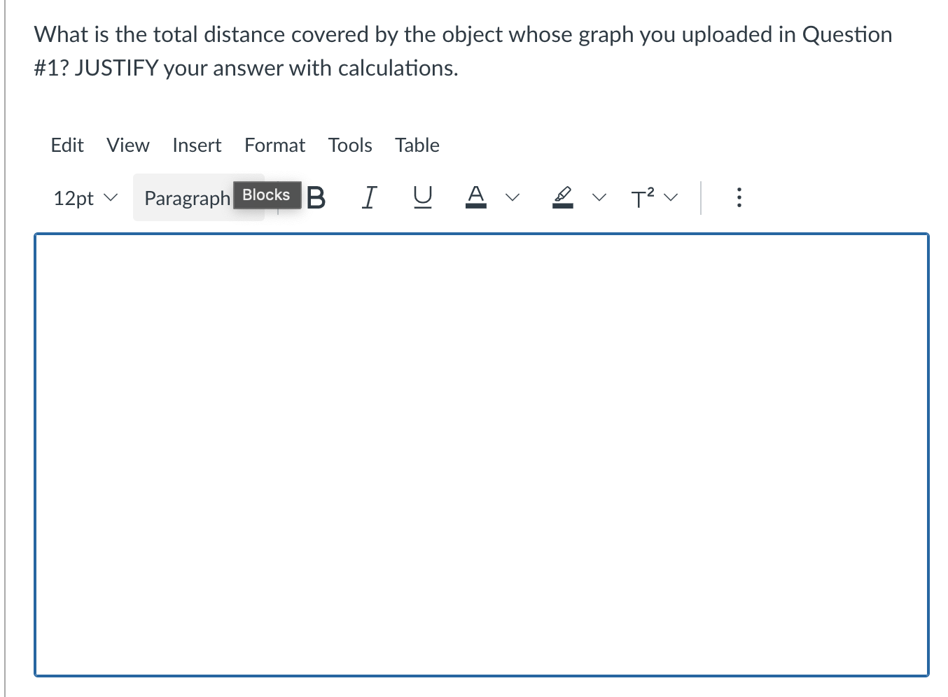 Solved What is the net displacement covered by the object | Chegg.com