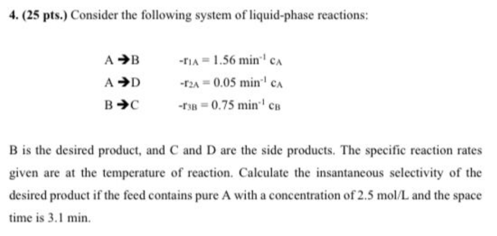 Solved 4. (25 pts.) Consider the following system of | Chegg.com