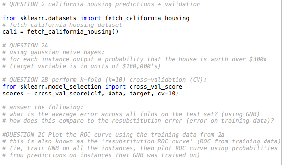 # QUESTION 2 california housing predictions + | Chegg.com